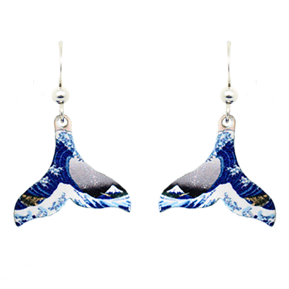 The Great Wave Whale Tail D ears Store The Great Wave Whale Tail D ears Store